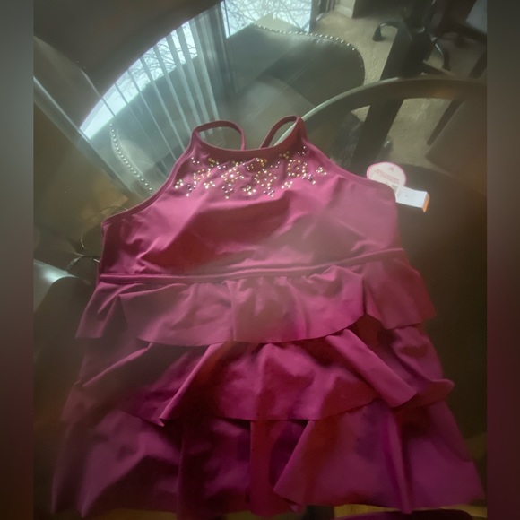 Justice | Swim | New With Tags Justice Brand Halter Top Girls Swimsuit ...